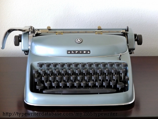 1957 Alpina SK 24 on the Typewriter Database