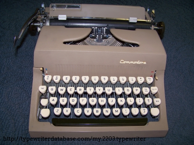 195X Commodore 1511 on the Typewriter Database
