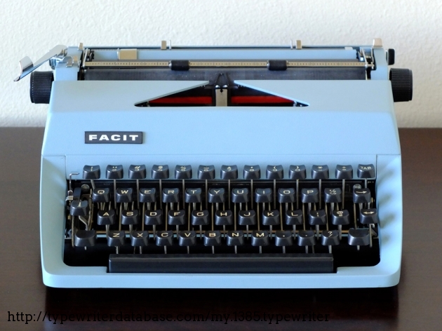 1967 Facit TP2 on the Typewriter Database
