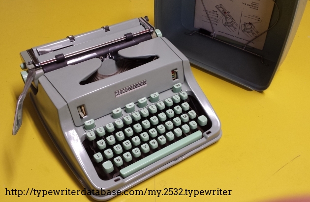 1967 Hermes 3000 on the Typewriter Database