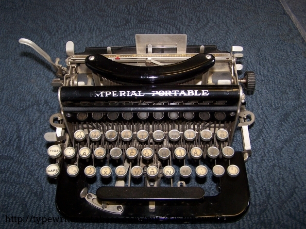 1929 Imperial Model D on the Typewriter Database
