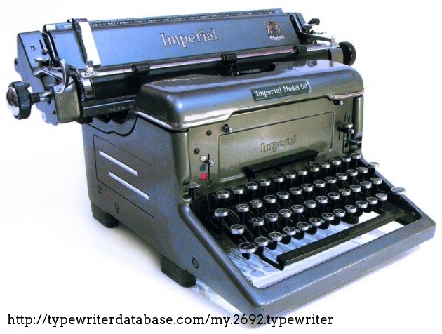 1959 Imperial Model 60 on the Typewriter Database