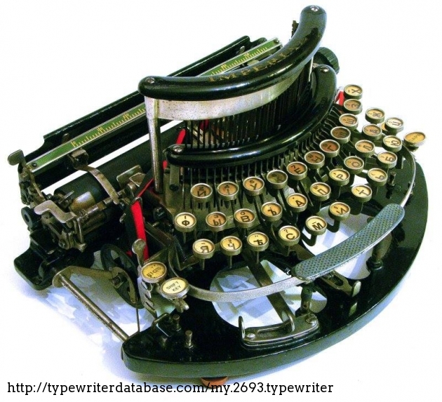 1912* Imperial Model B on the Typewriter Database