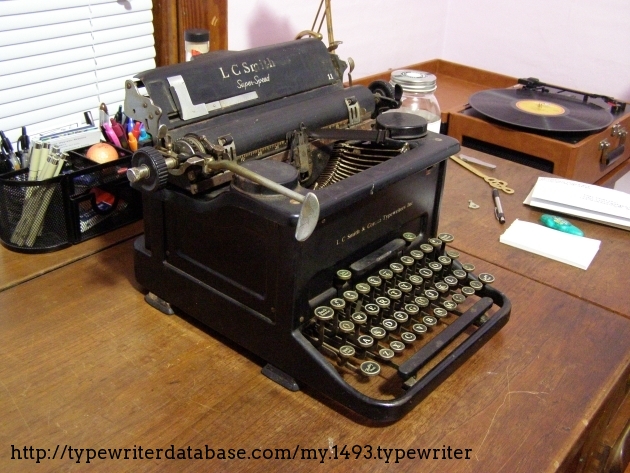 1939 L.C. Smith Super Speed on the Typewriter Database