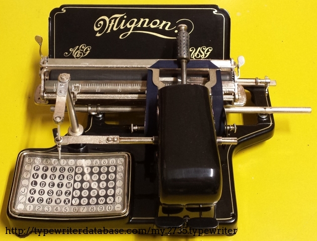 1913 Mignon 2b on the Typewriter Database