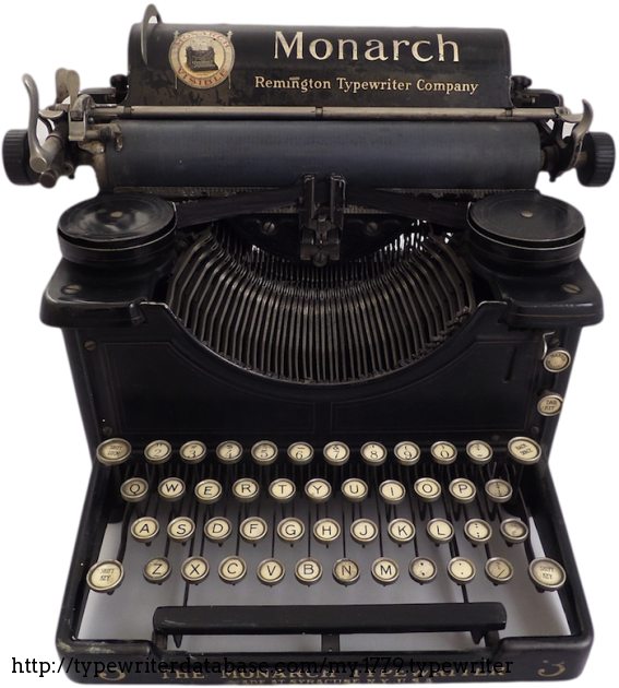 1907 Monarch 3 on the Typewriter Database