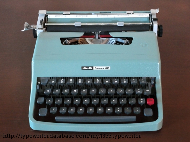 1972 Olivetti Lettera 32 on the Typewriter Database