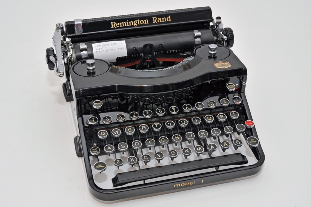 1935 Remington Model 1 on the Typewriter Database