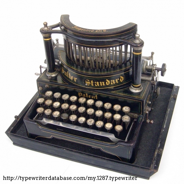 1901* Salter Improved No. 6 on the Typewriter Database