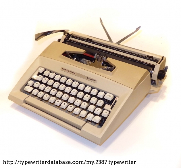 197X Smith Corona Courier on the Typewriter Database