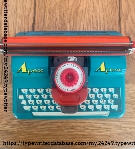 xxxx Apex Standard on the Typewriter Database