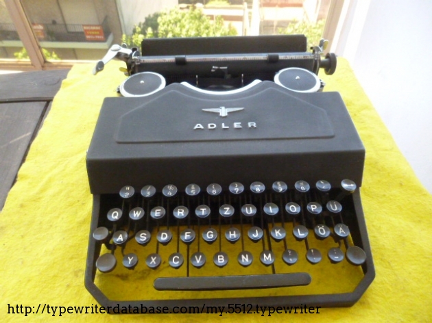 1948 Adler Favorit 2 on the Typewriter Database