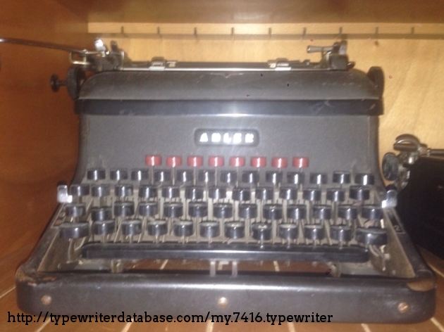 1950 Adler Universal on the Typewriter Database