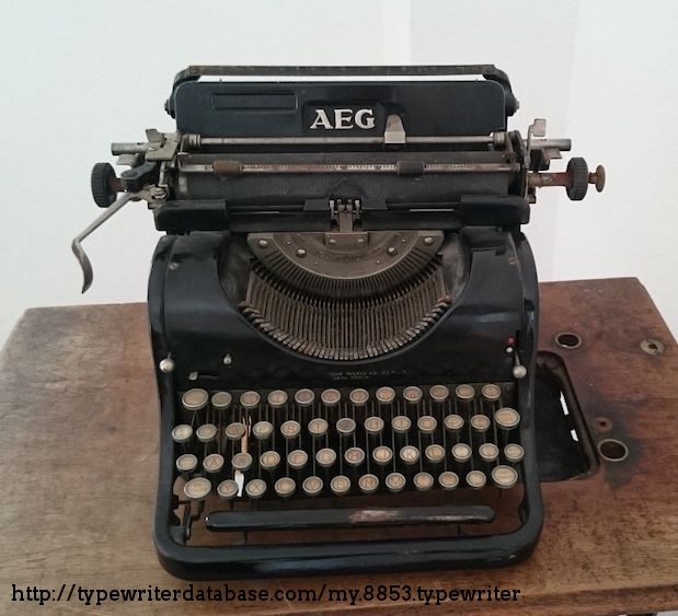19XX AEG 6 on the Typewriter Database