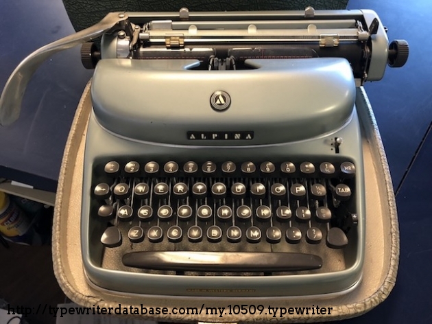 1959 Alpina N 24 on the Typewriter Database