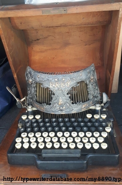 1893 Barlock 4 on the Typewriter Database