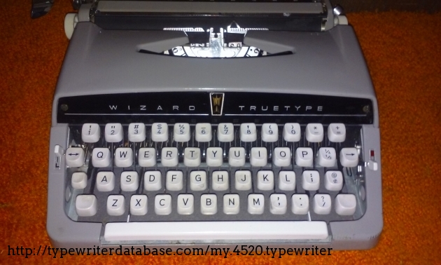 1961 Western Auto (Brother) Wizard Truetype on the Typewriter Database