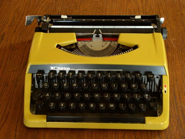 1977 Western Auto (Brother) Citation on the Typewriter Database