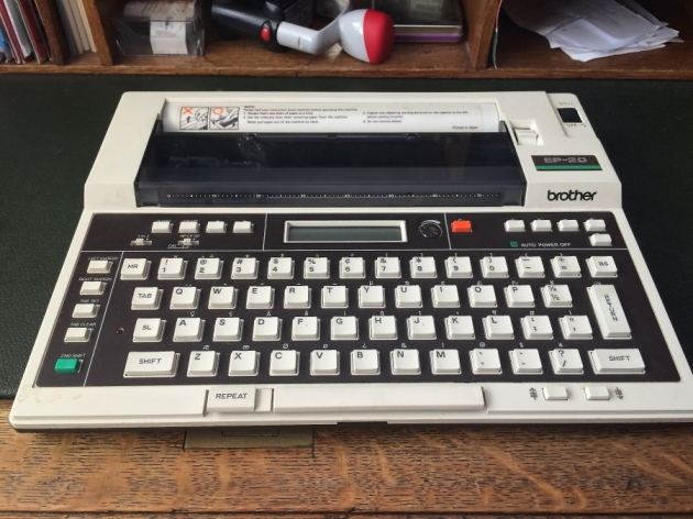 1983 Brother EP-20 on the Typewriter Database