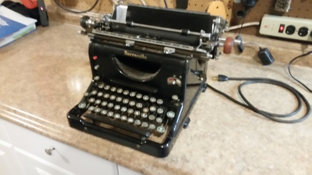 1942 Burroughs 60 on the Typewriter Database