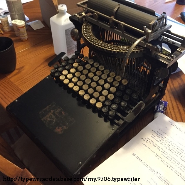 1894 Caligraph 2 on the Typewriter Database