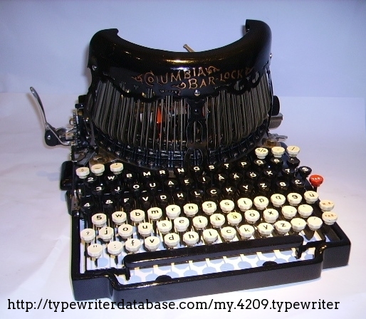 1908 Columbia-Bar-Lock 12 on the Typewriter Database