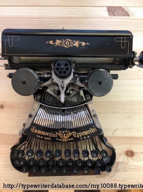 1898 Commercial Visible 6 on the Typewriter Database