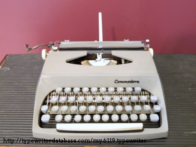 1962 Commodore 232 on the Typewriter Database