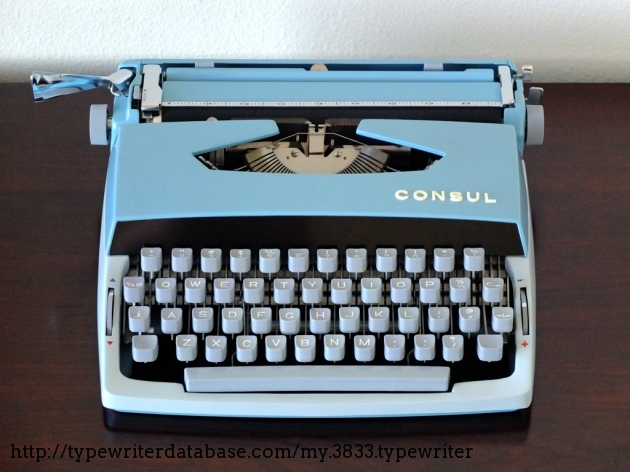 1972 Consul 235 on the Typewriter Database