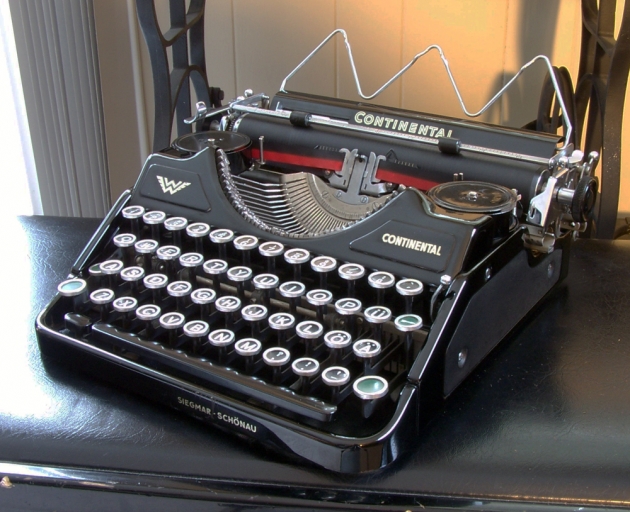 1938 Continental Klein Conti on the Typewriter Database