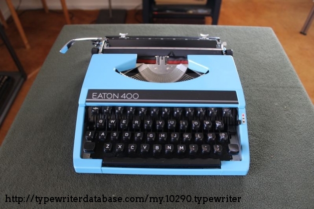1971 Eatons (Silver Seiko) 400 on the Typewriter Database