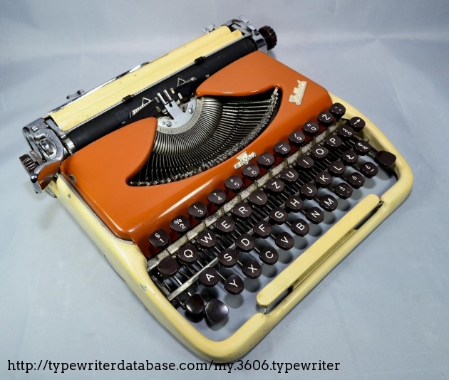 1961 Groma Kolibri on the Typewriter Database