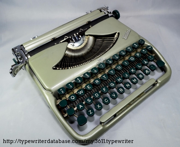 1958 Groma Kolibri on the Typewriter Database