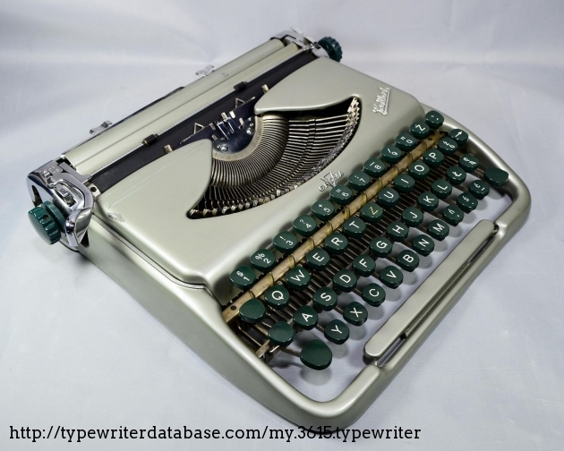 1961 Groma Kolibri on the Typewriter Database
