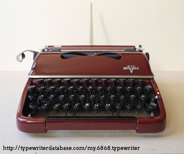 1956 Groma Modell N on the Typewriter Database