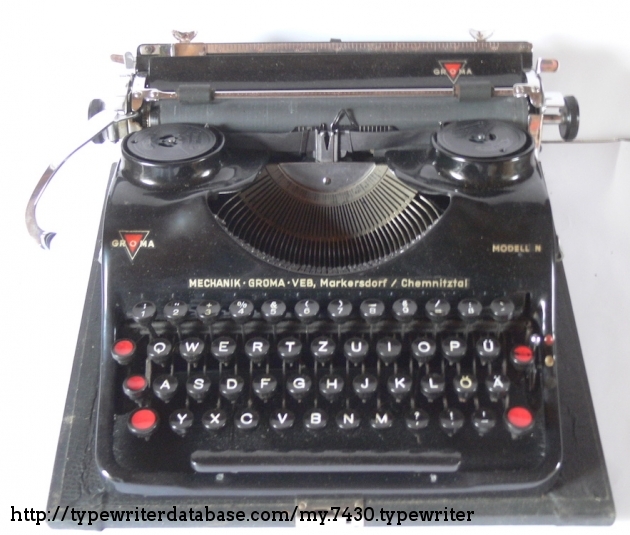 19xx Groma Modell N on the Typewriter Database