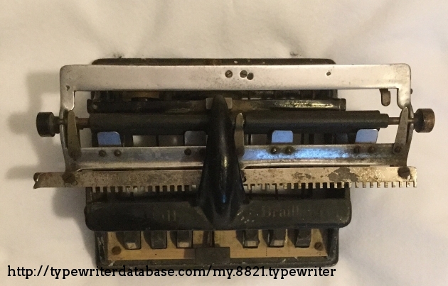 xxxx Hall (Braille) Braille Writer on the Typewriter Database