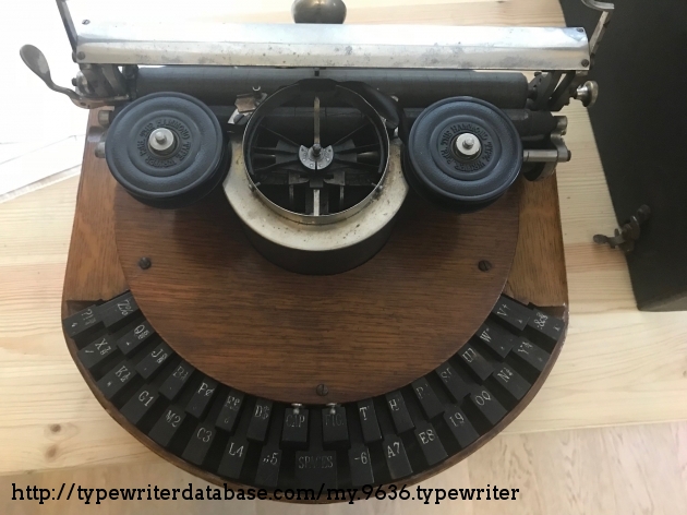 1886 Hammond 1 on the Typewriter Database