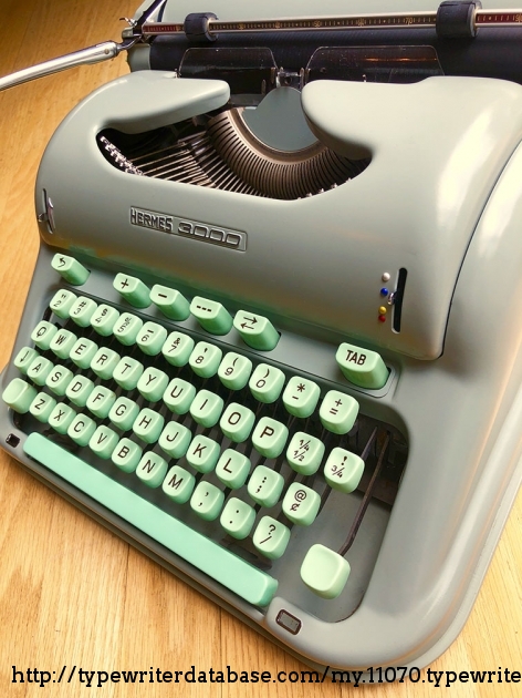 1964 Hermes 3000 on the Typewriter Database