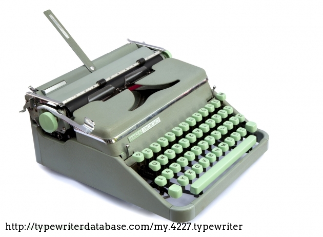 1960 Hermes 2000 on the Typewriter Database