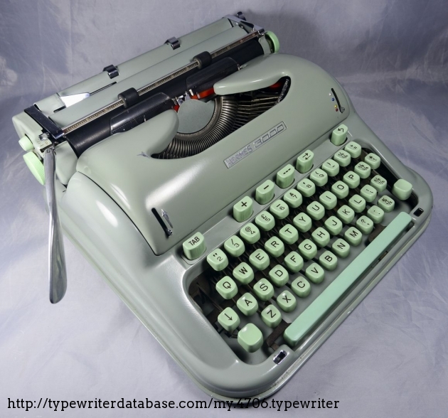1964 Hermes 3000 on the Typewriter Database