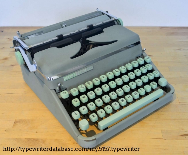 1958 Hermes 2000 on the Typewriter Database