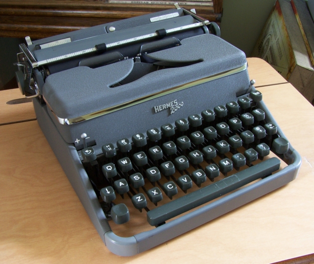 1955 Hermes 2000 on the Typewriter Database
