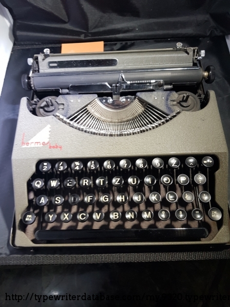1936 Hermes Baby on the Typewriter Database