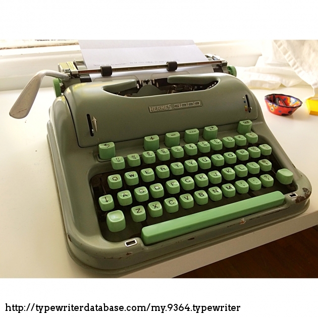 1964 Hermes 3000 on the Typewriter Database