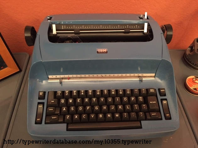 1982 IBM Selectric I on the Typewriter Database
