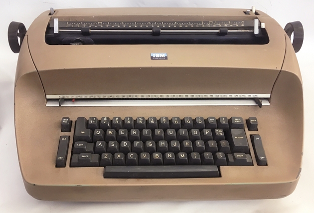 1971 IBM Selectric I on the Typewriter Database