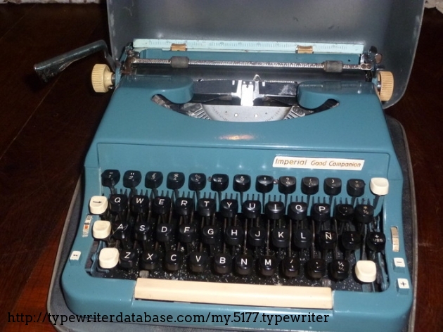 1964 Imperial Good Companion 7 on the Typewriter Database