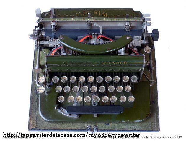 19xx Imperial Portable on the Typewriter Database