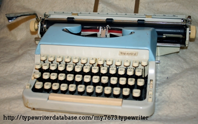 1964 Imperial Good Companion 7 on the Typewriter Database